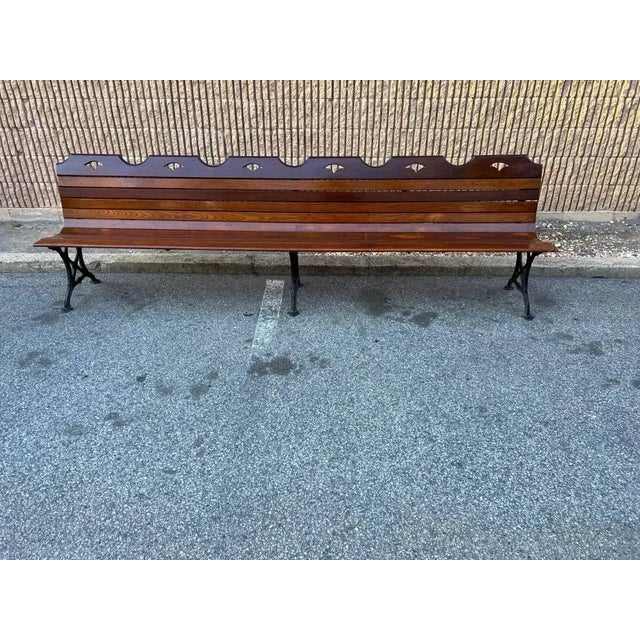 Early 20th Century Train Station Benches - Set of 2 | Chairish