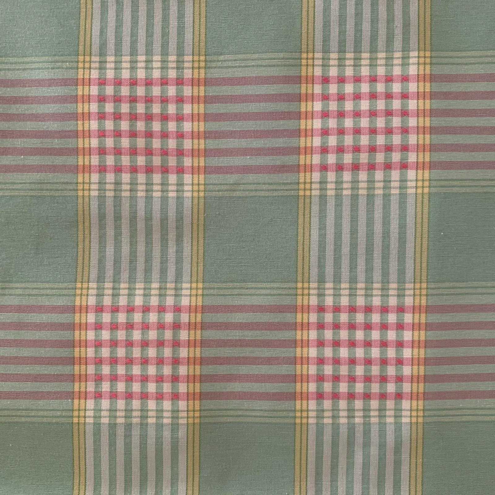 P Kaufmann Pk Lifestyles Green Pink & Yellow Colburn Crofton Grosgrain ...