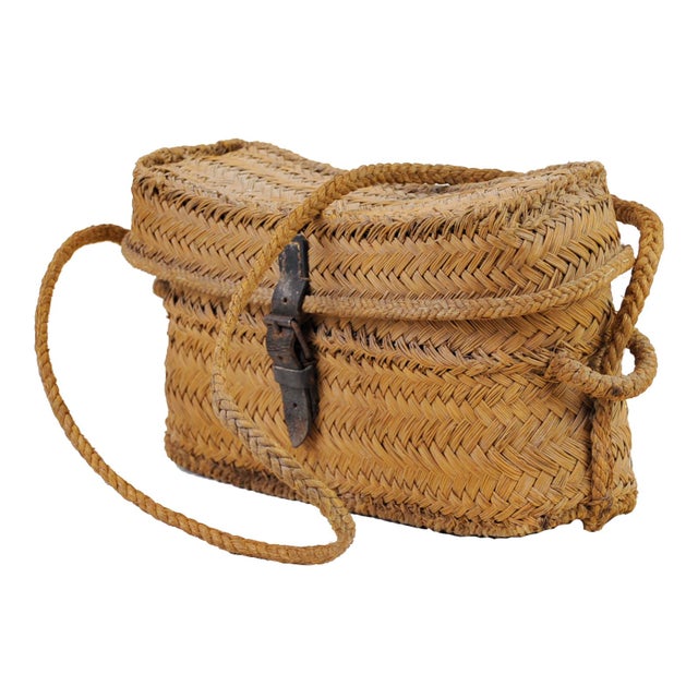 Vintage Spanish Basket | Chairish