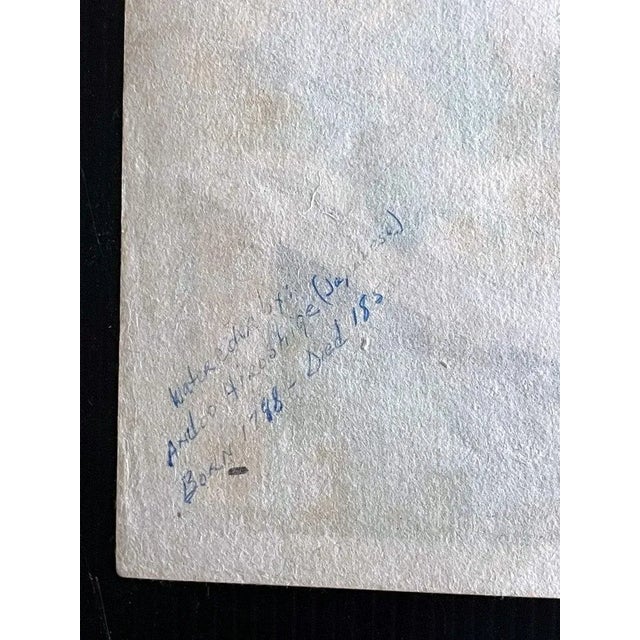 Mid 19th Century Woodblock Print Comical Views of Famous Places in Edo by Hiroshige Hirokage ...