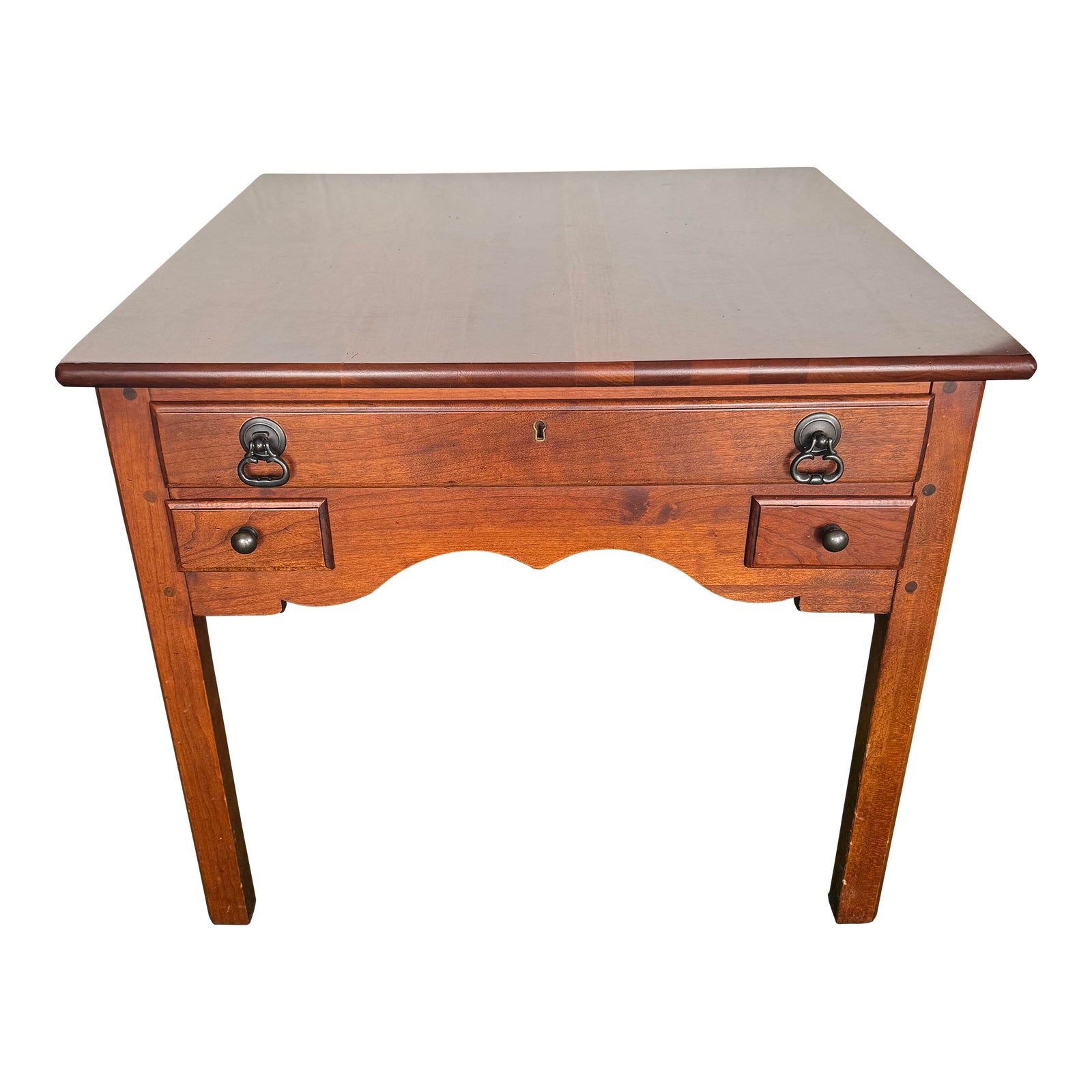 Lexington Bob Timberlake Cherry Side Table Lowboy, 3 Drawers | Chairish
