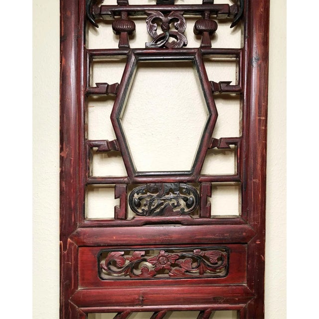 Antique Chinese Screen Panels 3571 Cunninghamia Wood, 1800-1849 - Set ...