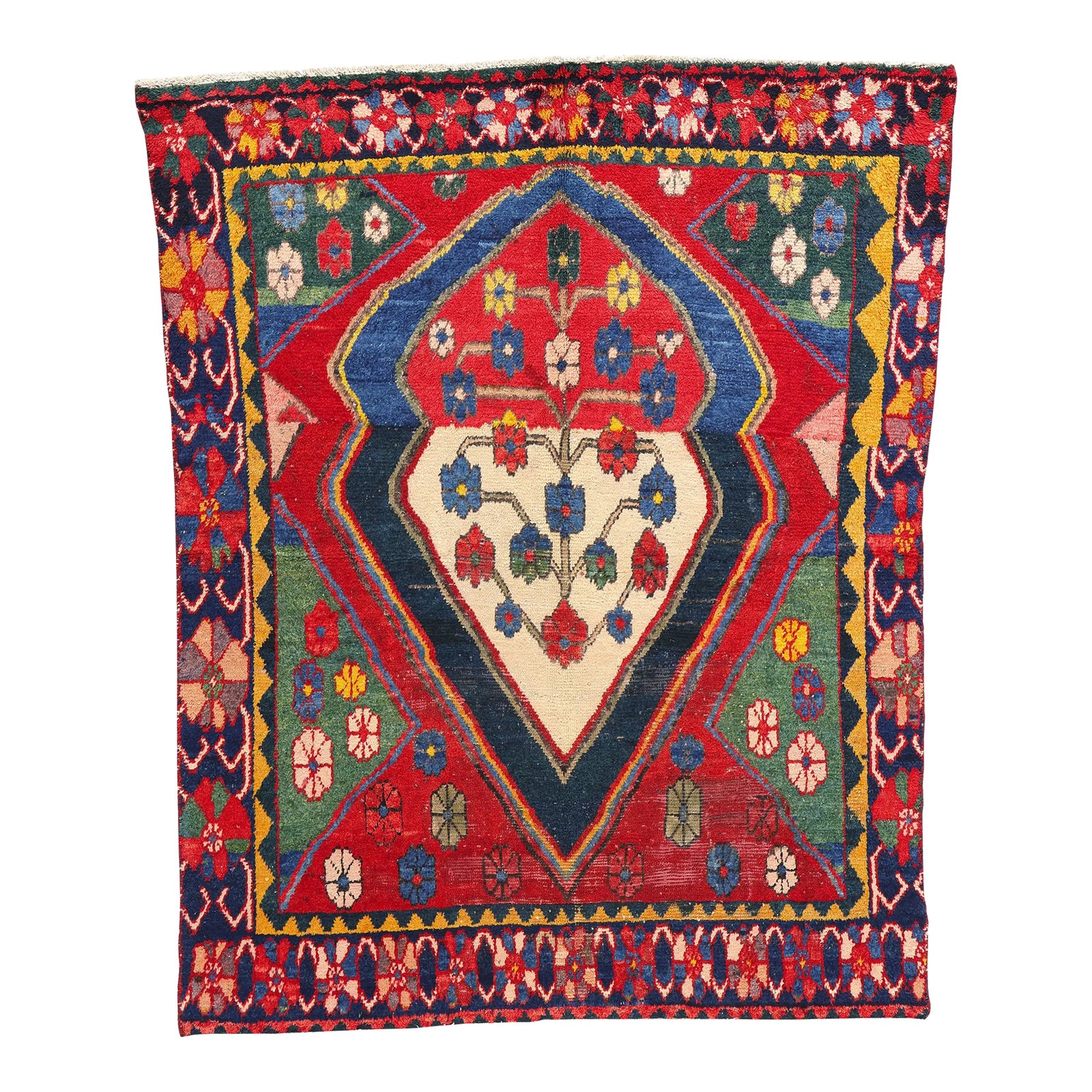 Vintage Persian Lori Rug - 05'03 X 06'05 | Chairish