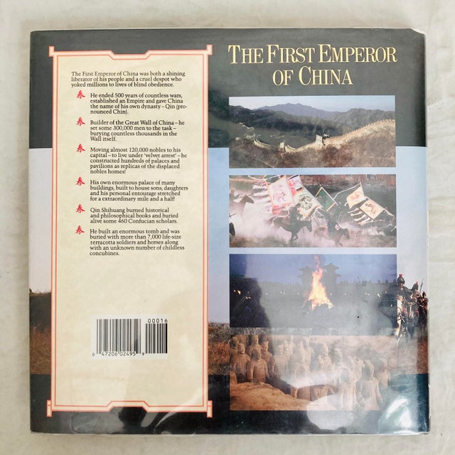 1989 "The First Emperor of China" First Edition History Art Photo Book ...