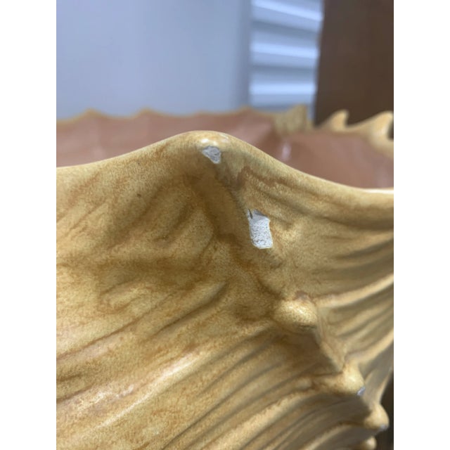 Large Vintage 1985 Handcrafted Sea Shell Centerpiece | Chairish