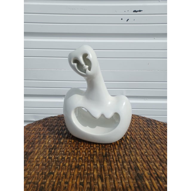 Vintage Ceramic Abstract Bust Sculpture | Chairish