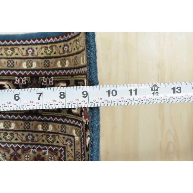 Fine Herati Rug 5'10'' X 8'10'' Blue Wool Traditional Hand-Knotted ...