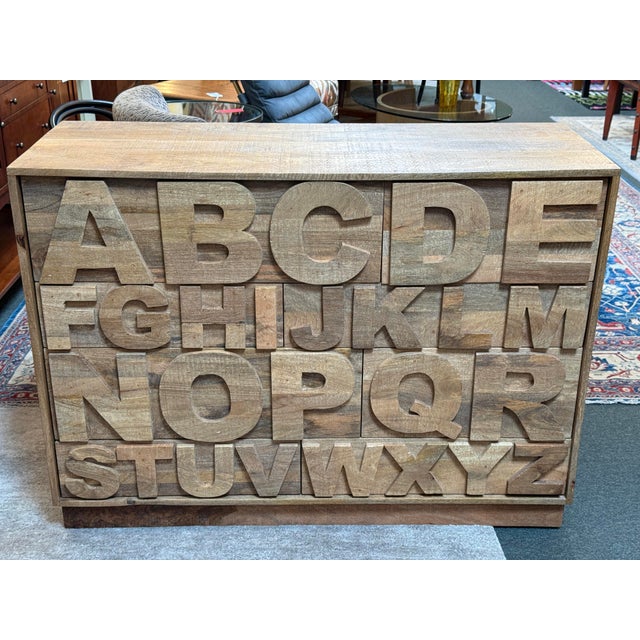 Pottery Barn Abc Dresser | Chairish