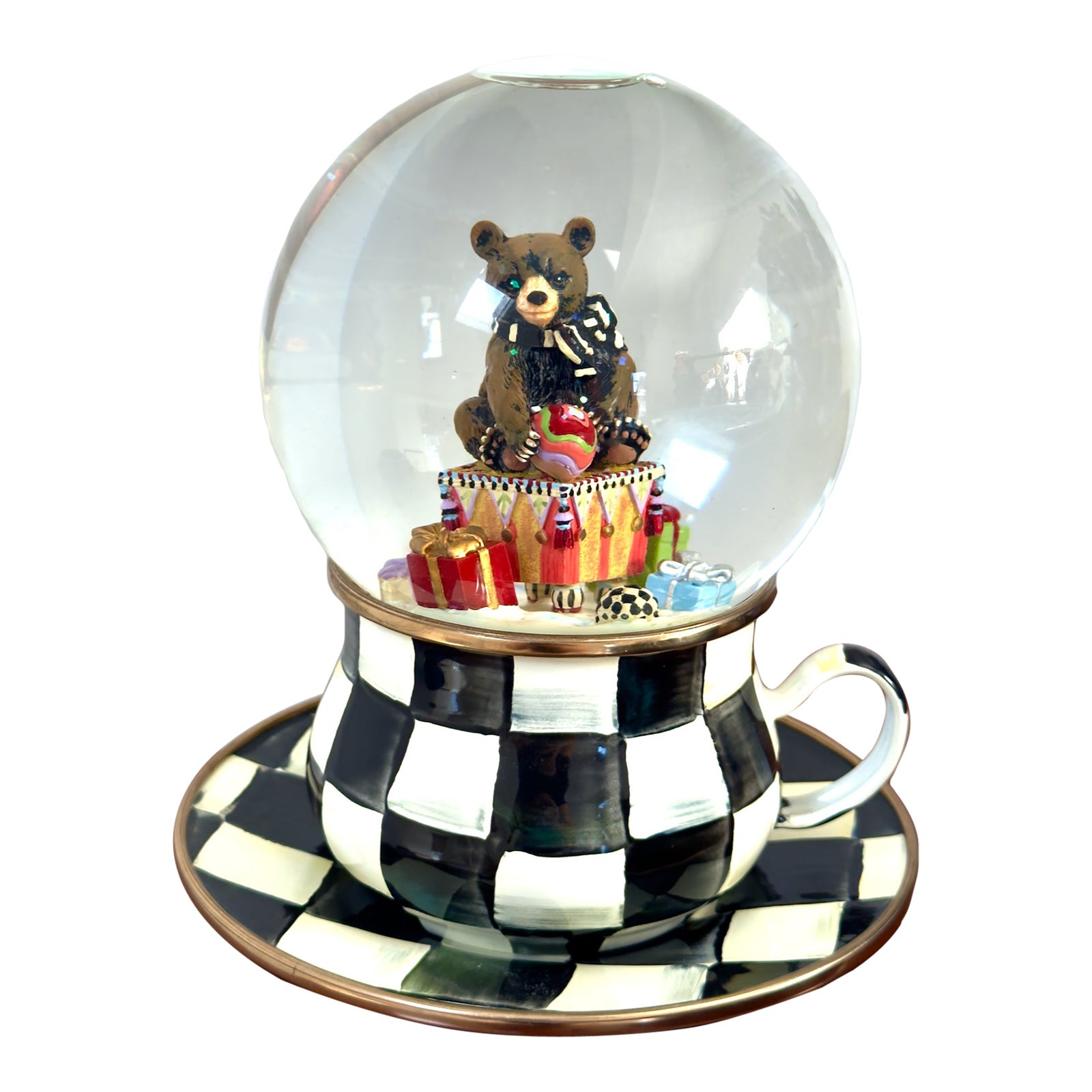 Mackenzie Childs Christmas Holiday Collectible Teddy Bear & Toys Snow ...