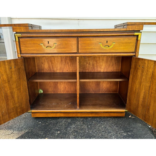 1970s Vintage Mid Century Boho Drexel Heritage Accolade Campaign Flip ...