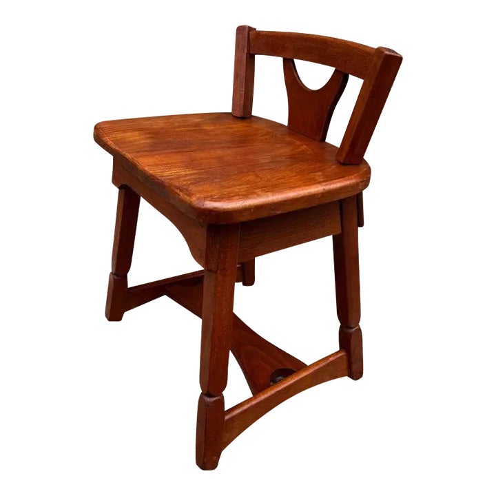 Vintage Mid 20th Century Handcrafted Murphy Chair Co Style Solid Cherry ...