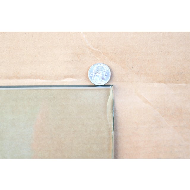 Mid-Century Modernism Milo Baughman Style Glass Square Coffee Table ...