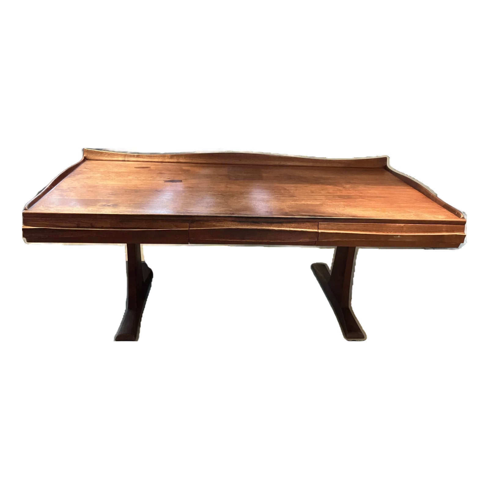 1970s Modern Desk, Robert Whitley | Chairish