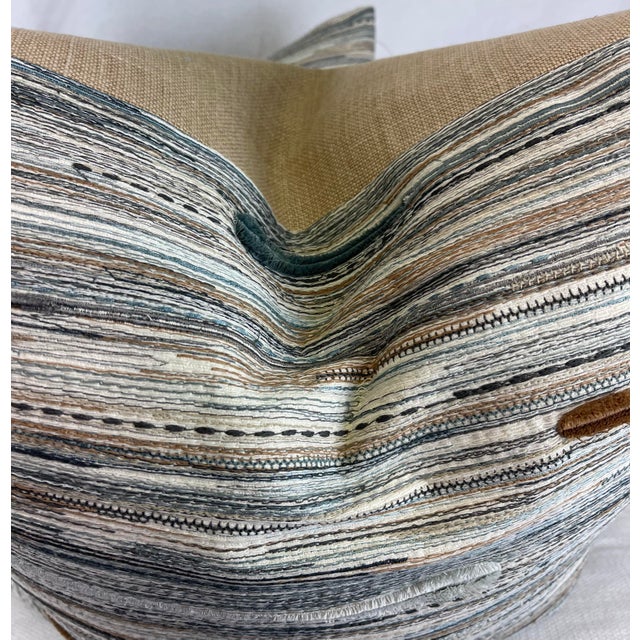 Kincaid "Candy Dandy" in Blue Smoke 22" Pillows-A Pair | Chairish