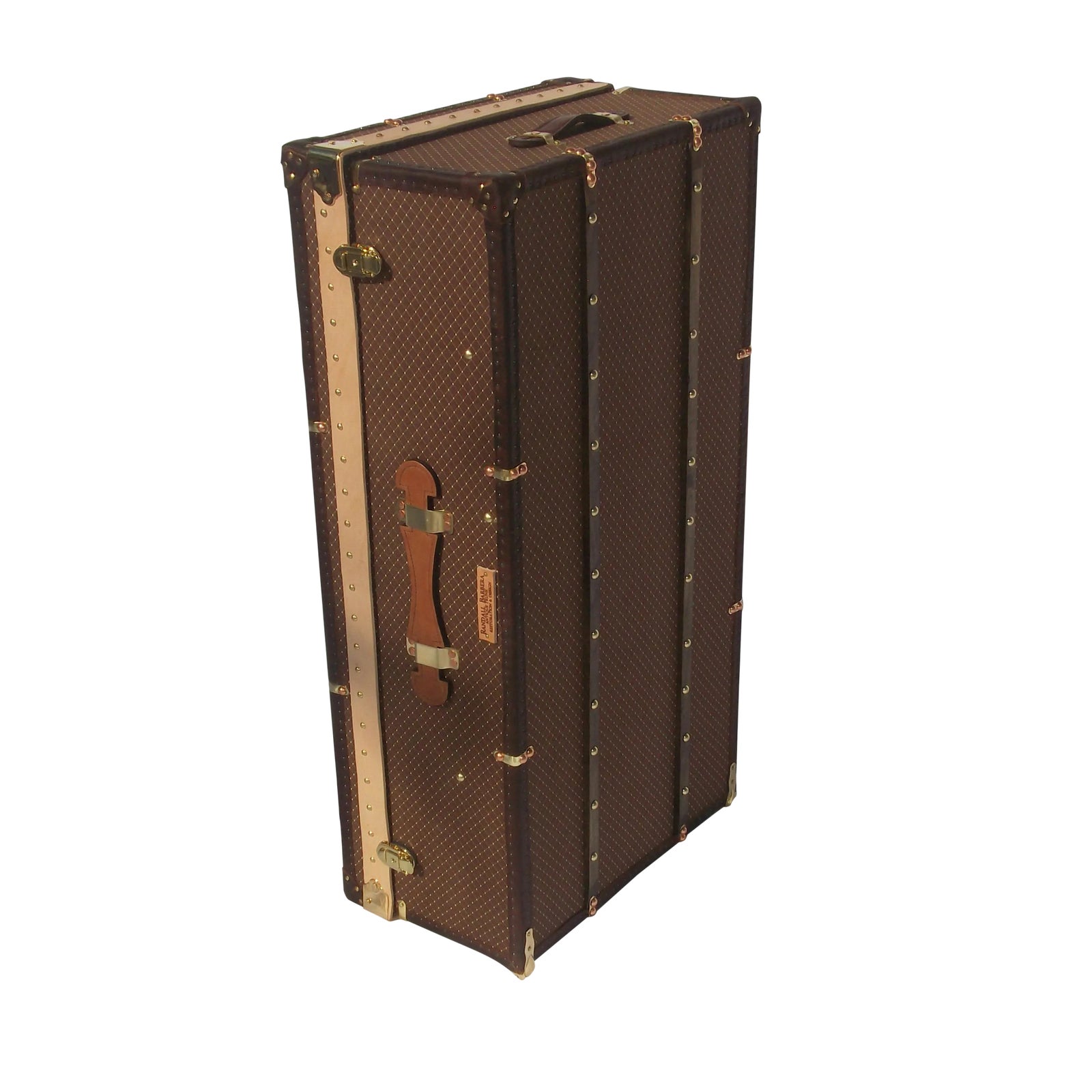 French Design Inspired Mini Bar Trunk | Chairish