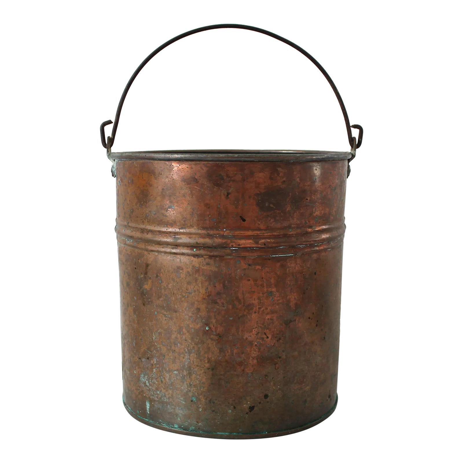Antique Copper Pail / Bucket | Chairish
