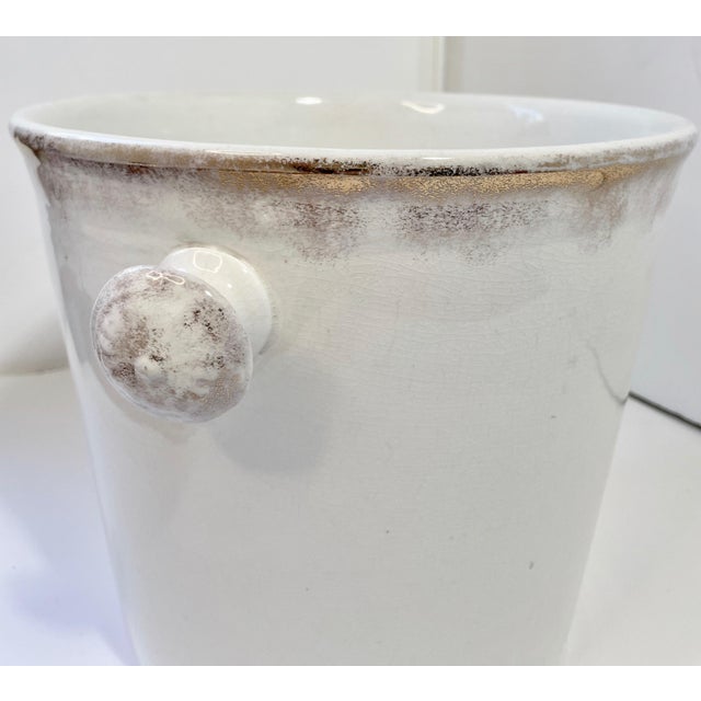 1900 La Belle China Wheeling Pottery Large Jardiniere Planter - | Chairish