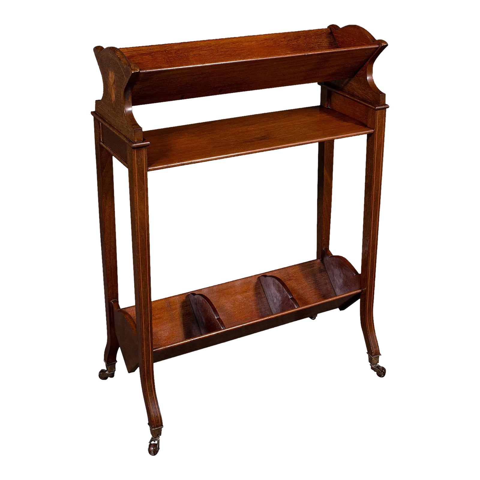 1910's Antique Book Trough Stand | Chairish