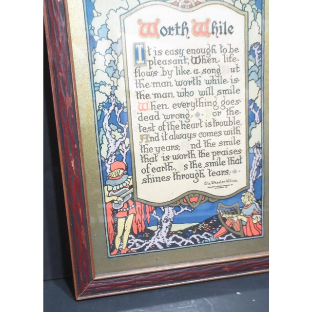 Art Deco Art Print Called Worthwhile | Chairish