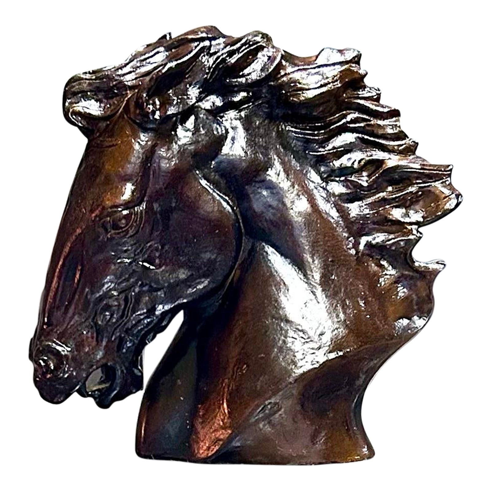 James Spratt Signed, 1978 Sculpture, “Flaming Mane” Austin Sculptures ...