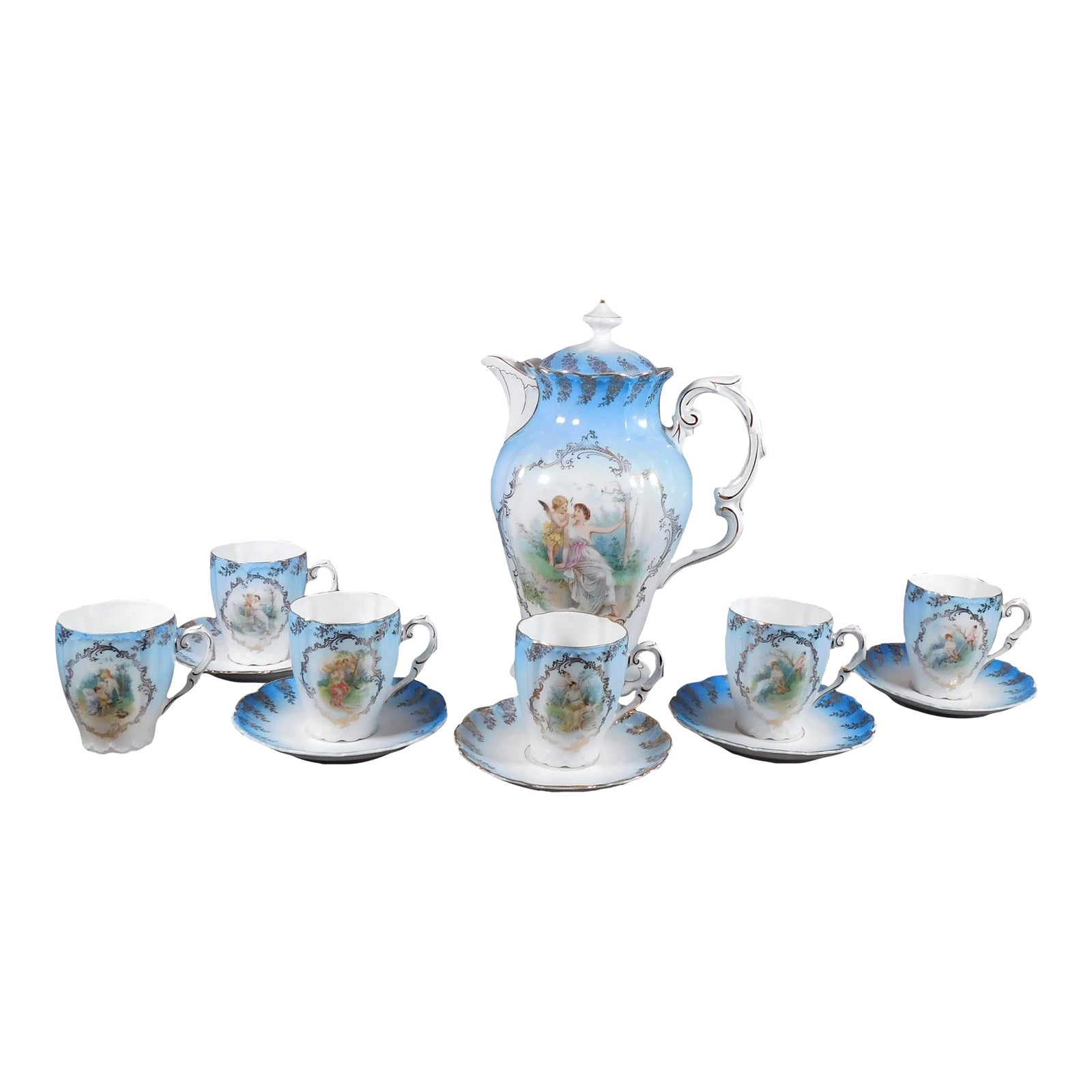 angel tea set