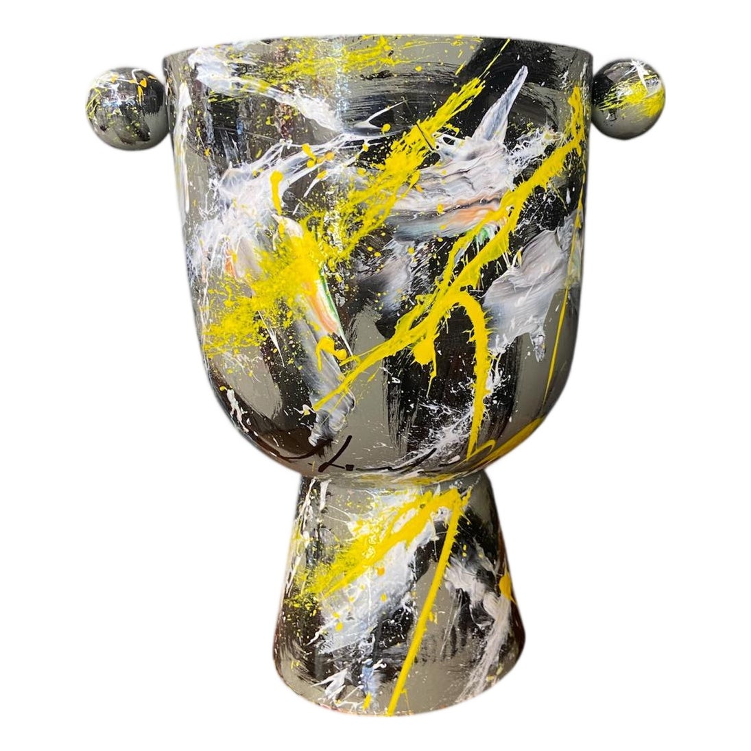 Decorative Metal Cup by Silvio Formichetti, 2000s | Chairish