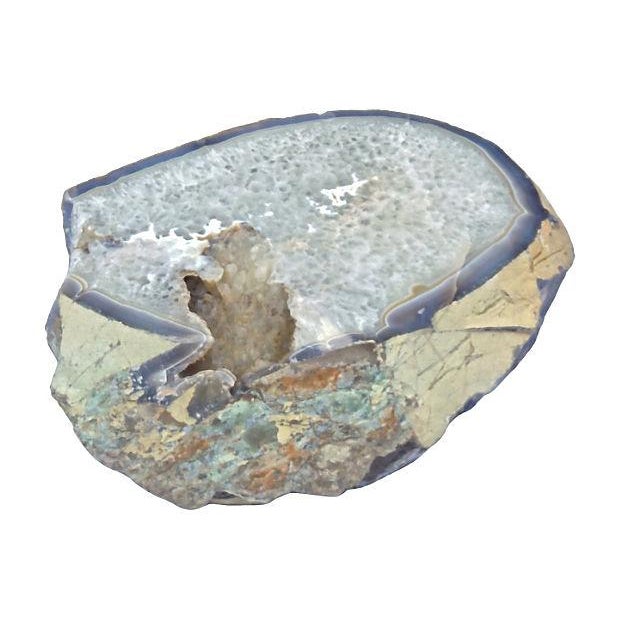 Giant Quartz Agate Geode Specimen | Chairish