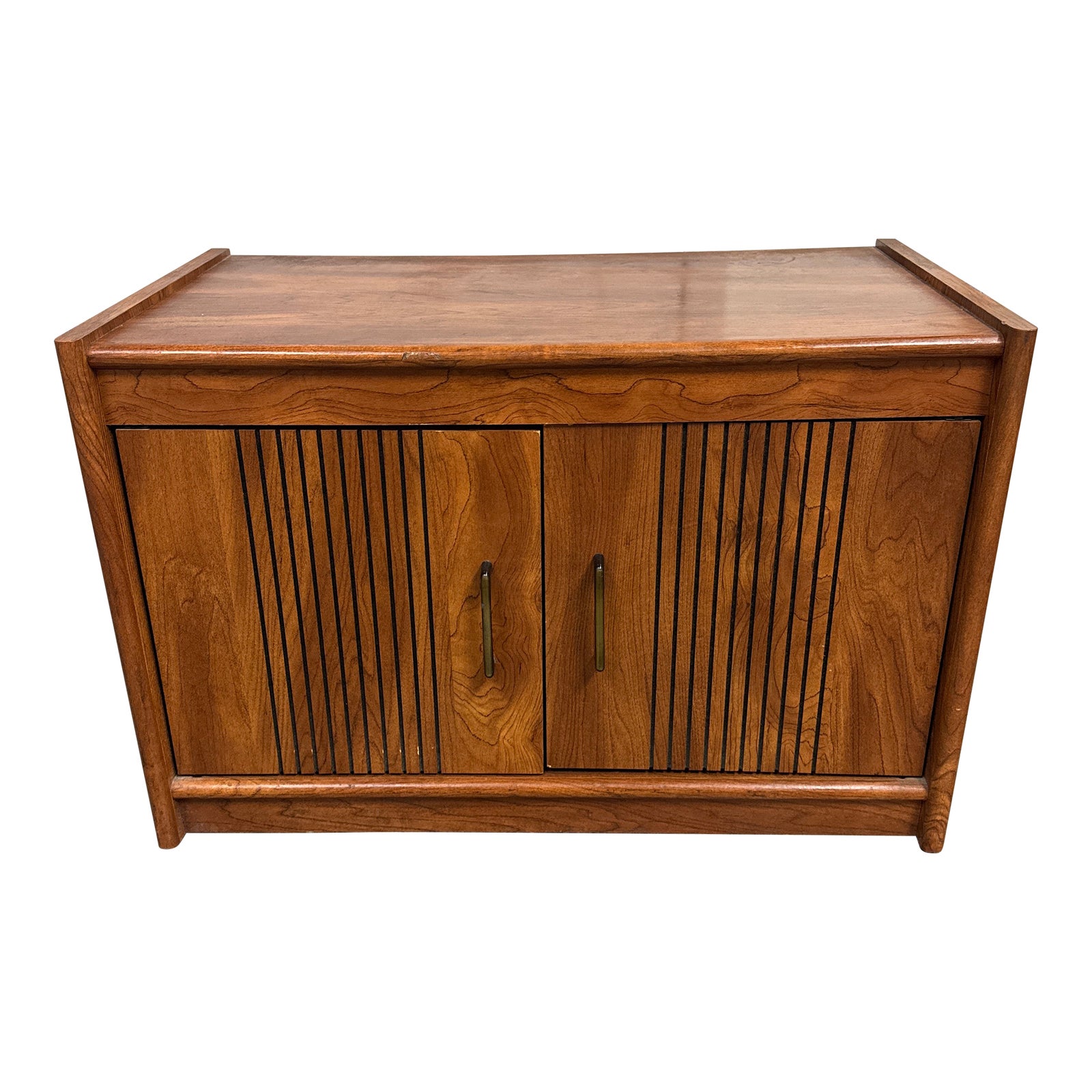 Vintage Style Media Console | Chairish