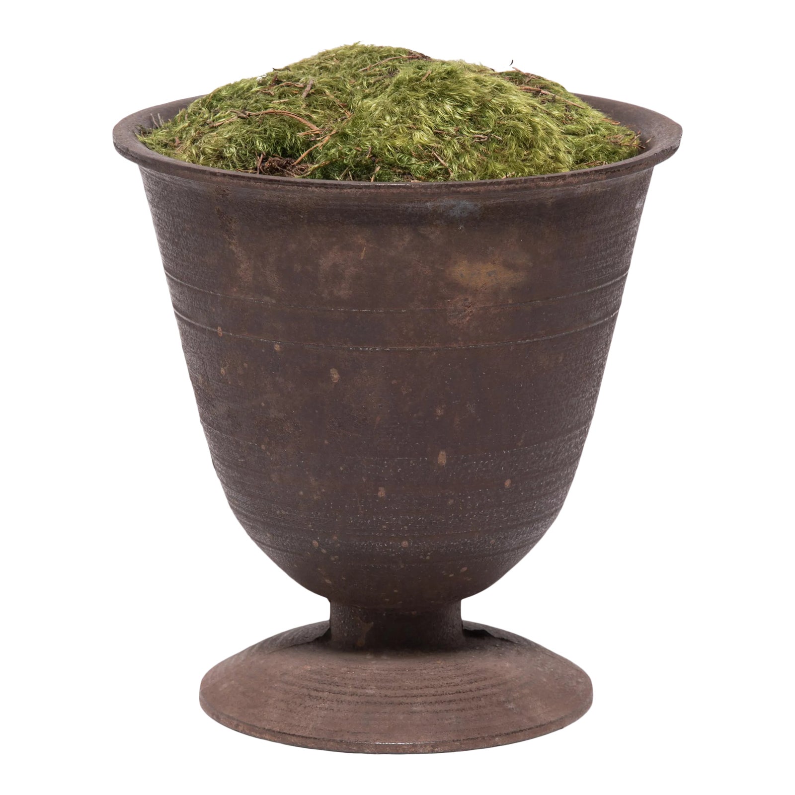 Early 20th Century Korean Footed Mortar | Chairish