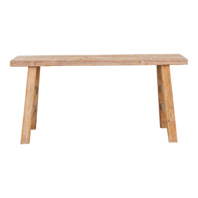 Rustic Farmhouse Console Table | Chairish