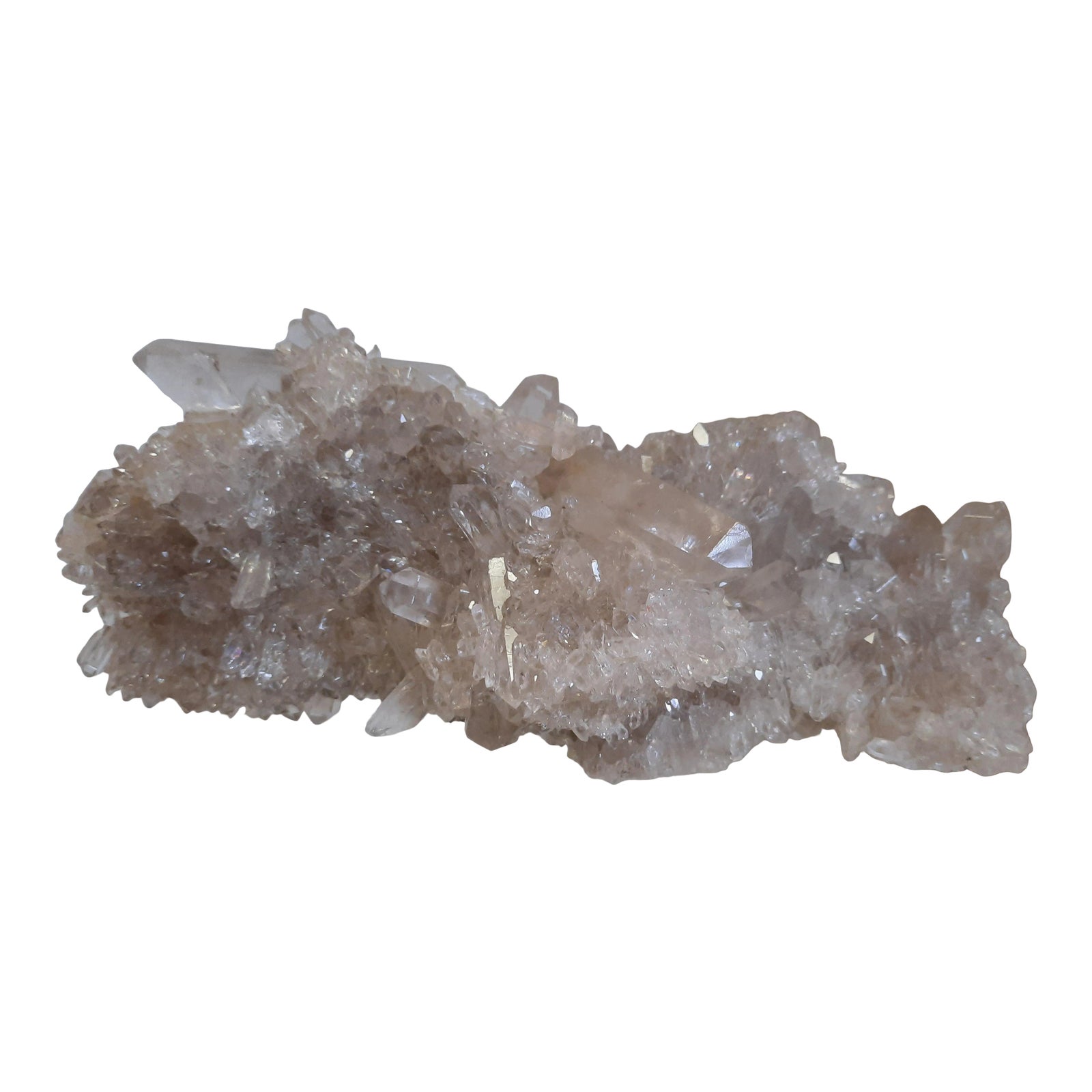 Natural Quartz Crystal Specimen | Chairish