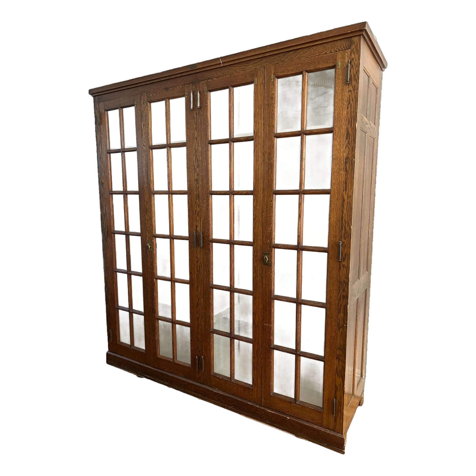 Large Schoolhouse Cabinet | Chairish