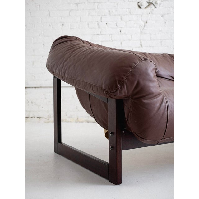 Mp-97 Tufted Leather Sofa by Percival Lafer | Chairish