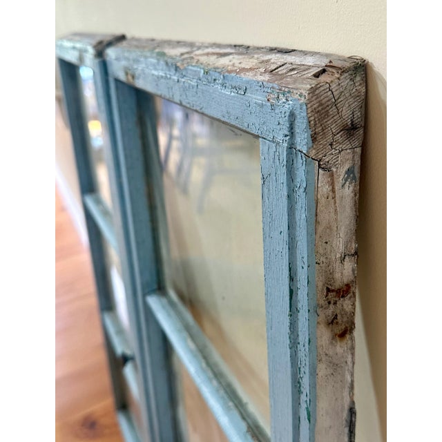 Set of 2 Three-Paned Windows/Cabinet Doors for Display/Art Projects ...