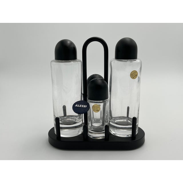 1980s Alessi Condiment Set by Ettore Sottsass | Chairish