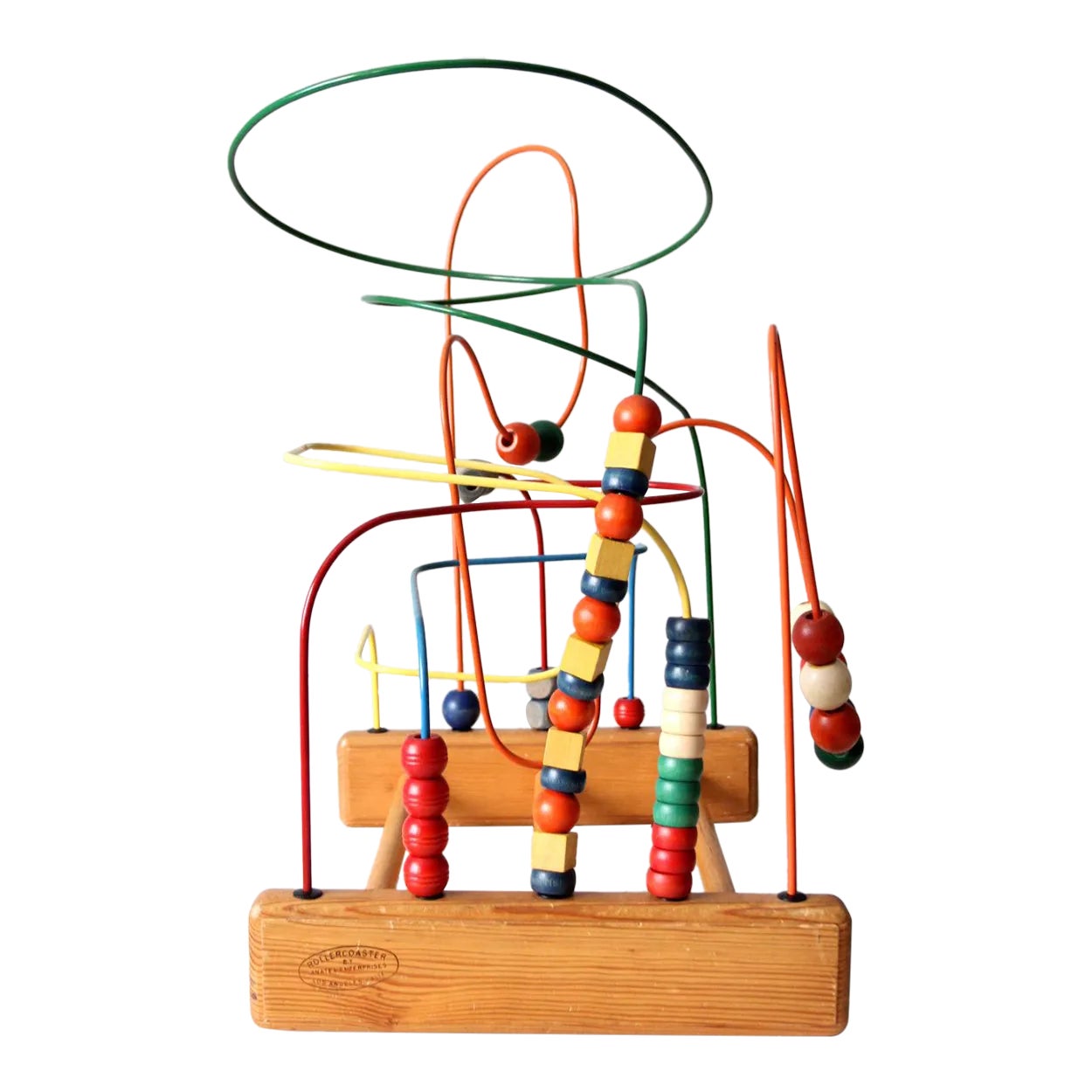 Vintage Rollercoaster by Anatex Industries Bead Maze | Chairish