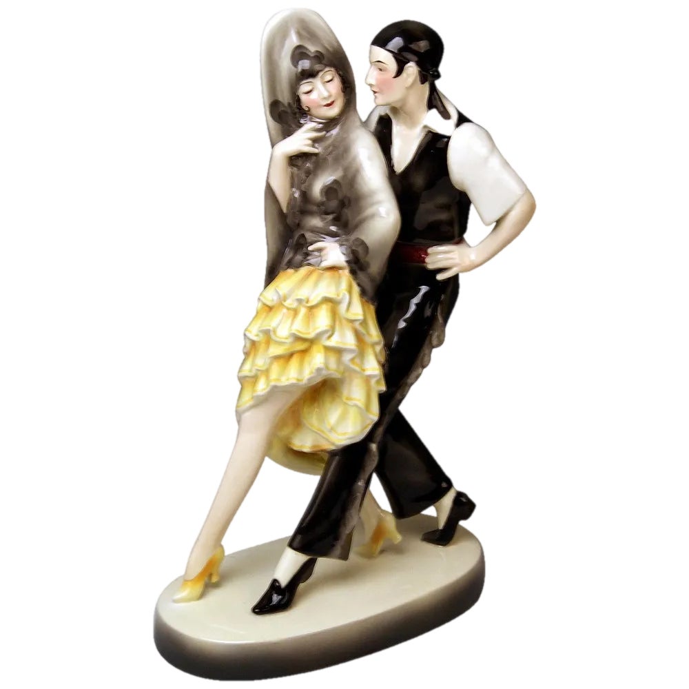 Vienna Spanish Dance Model 5775 Figure by Lorenzl for Goldscheider ...