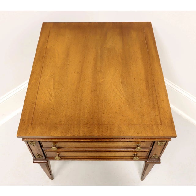 Weiman Mid 20th Century Mahogany End Side Table With Tapered Legs ...