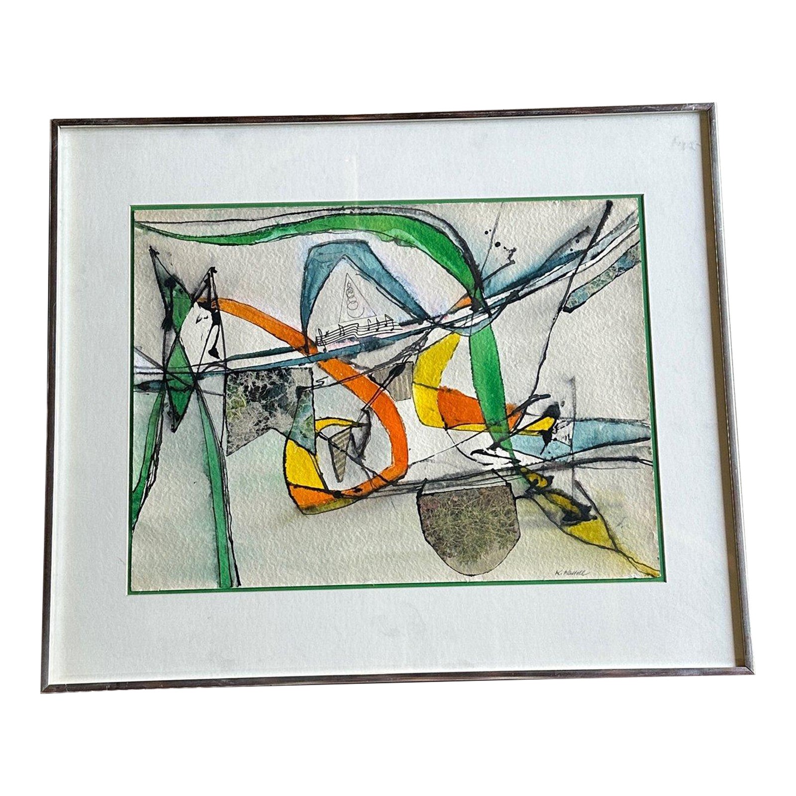 Katherine Kadell Lithograph #2 | Chairish