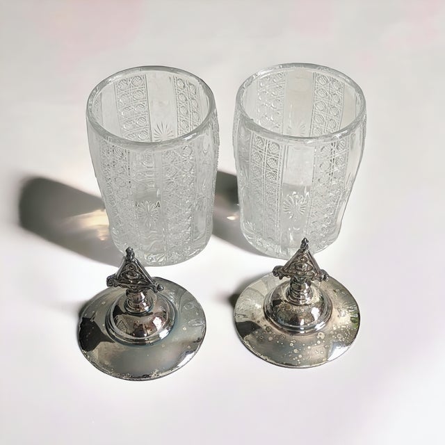 Reproduction 19th Century Antique Victorian Ornate Figural Double ...