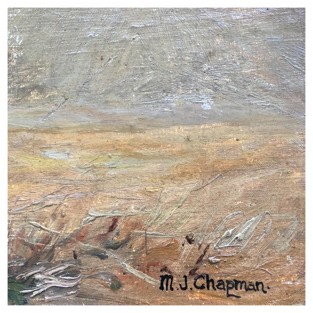 1900s Impressionist Oil Painting on Canvas on Board by Minerva Chapman ...