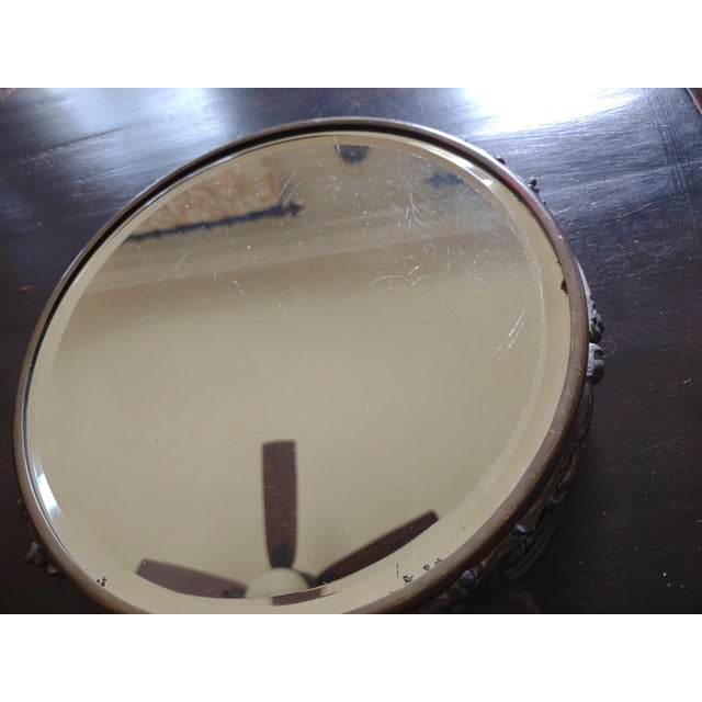 Antique Mirrored Plateau | Chairish