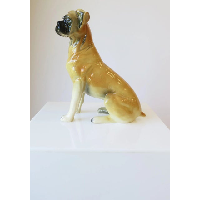 Ceramic Boxer Dog | Chairish