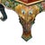 Tibetan Coffee Table With Elephant Painted Legs | Chairish