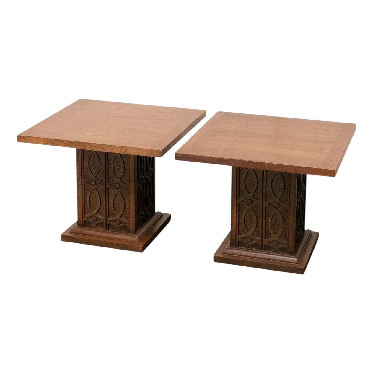 Pair of Vintage 1970s Side Tables | Chairish