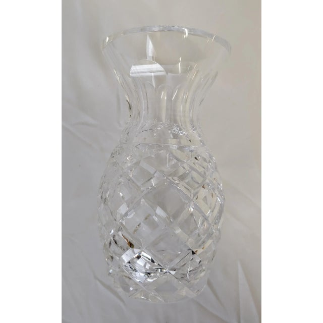 Vintage Waterford Crystal Flared Small Flower Vase | Chairish