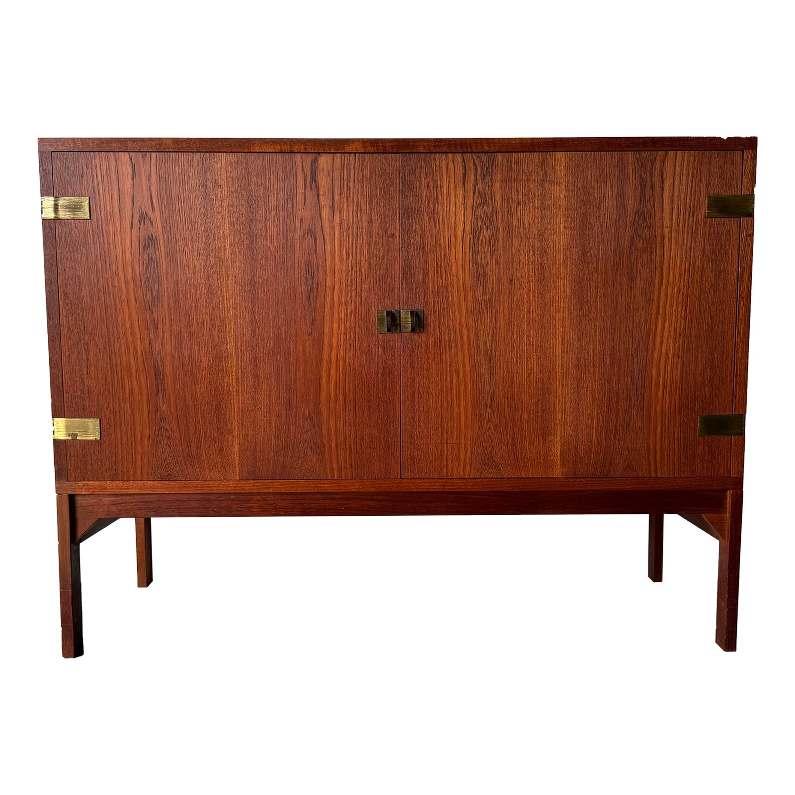 Mid-Century Danish Modern Sideboard in Teak by Ole Gjerløv Knudsen ...