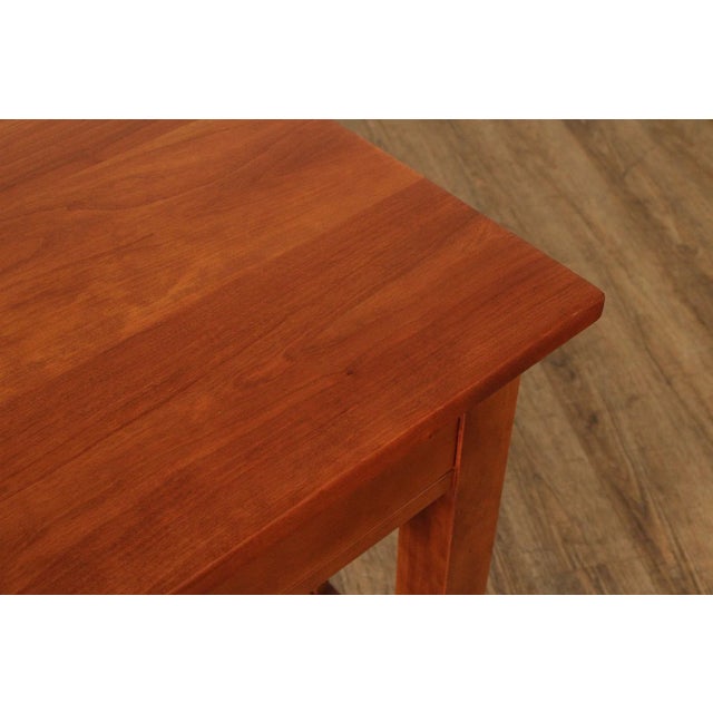 Stickley Mission Collection Cherry Spindle Writing Desk | Chairish