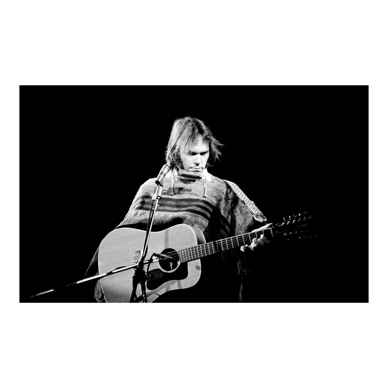 1976 Original Giclee Photograph of Neil Young | Chairish