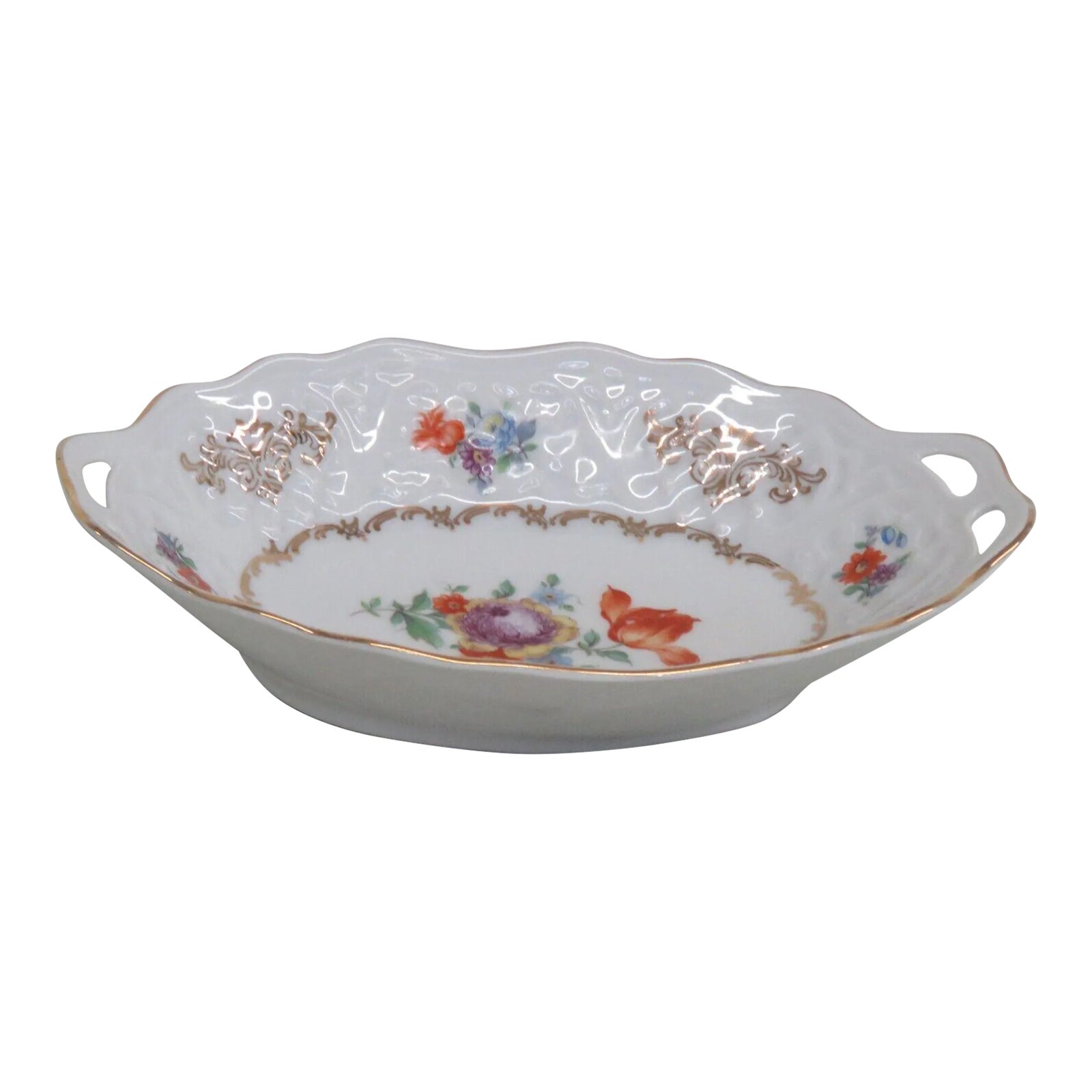 Schumann Arzberg Germany Porcelain Floral Small Serving Candy Dish ...